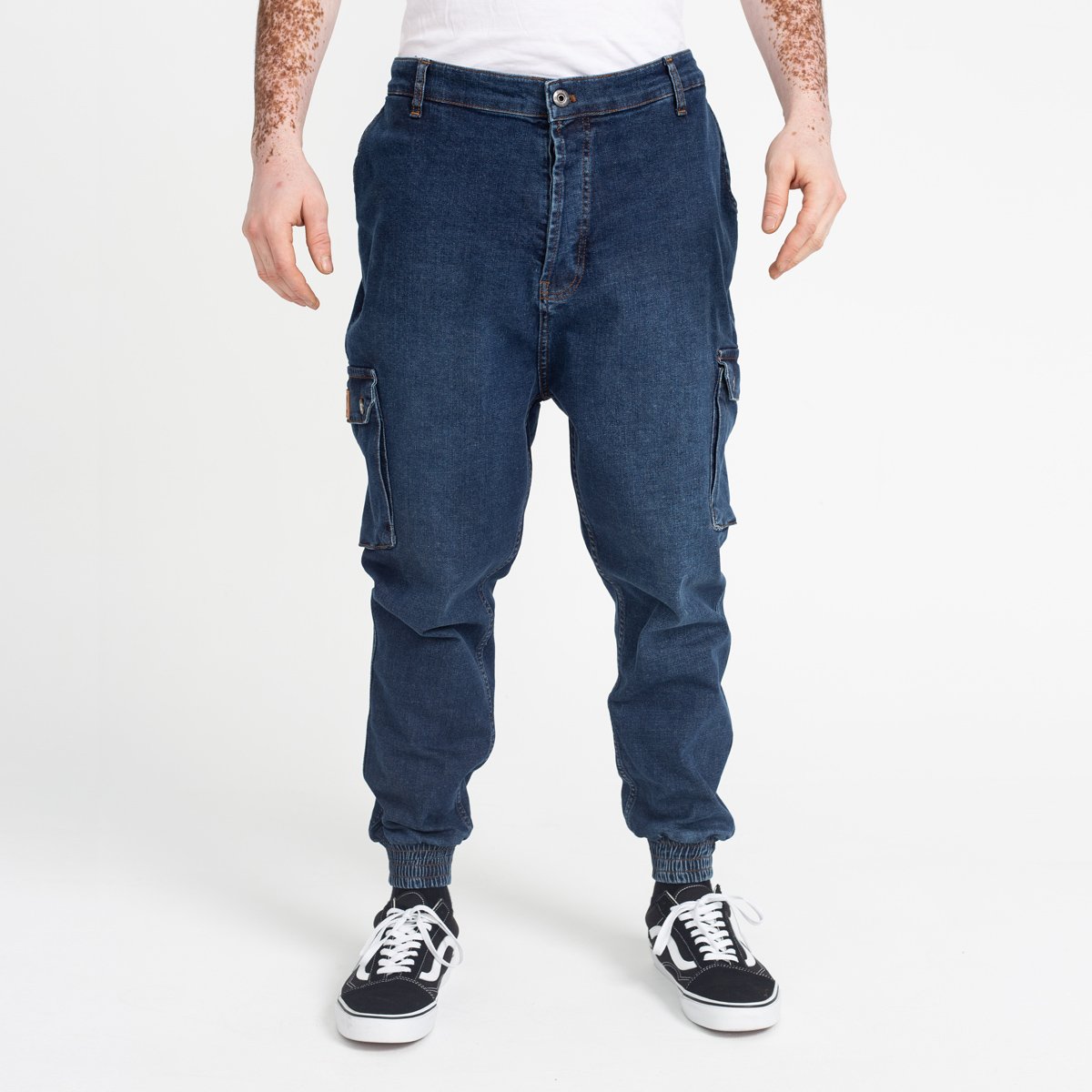 Pantalon Jeans Cargo Blue - DCjeans saroual and clothing
